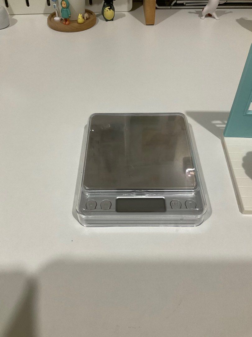 sonny angel weighing scale + mini tea table on Carousell