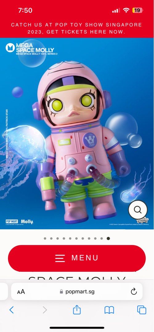 Space Molly Series 2, Hobbies & Toys, Toys & Games on Carousell