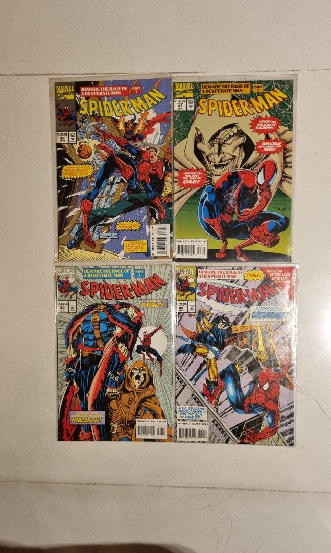 Spider-Man Comics Sets Marvel Comics Ben Reilly Scarlet Spider, Hobbies ...
