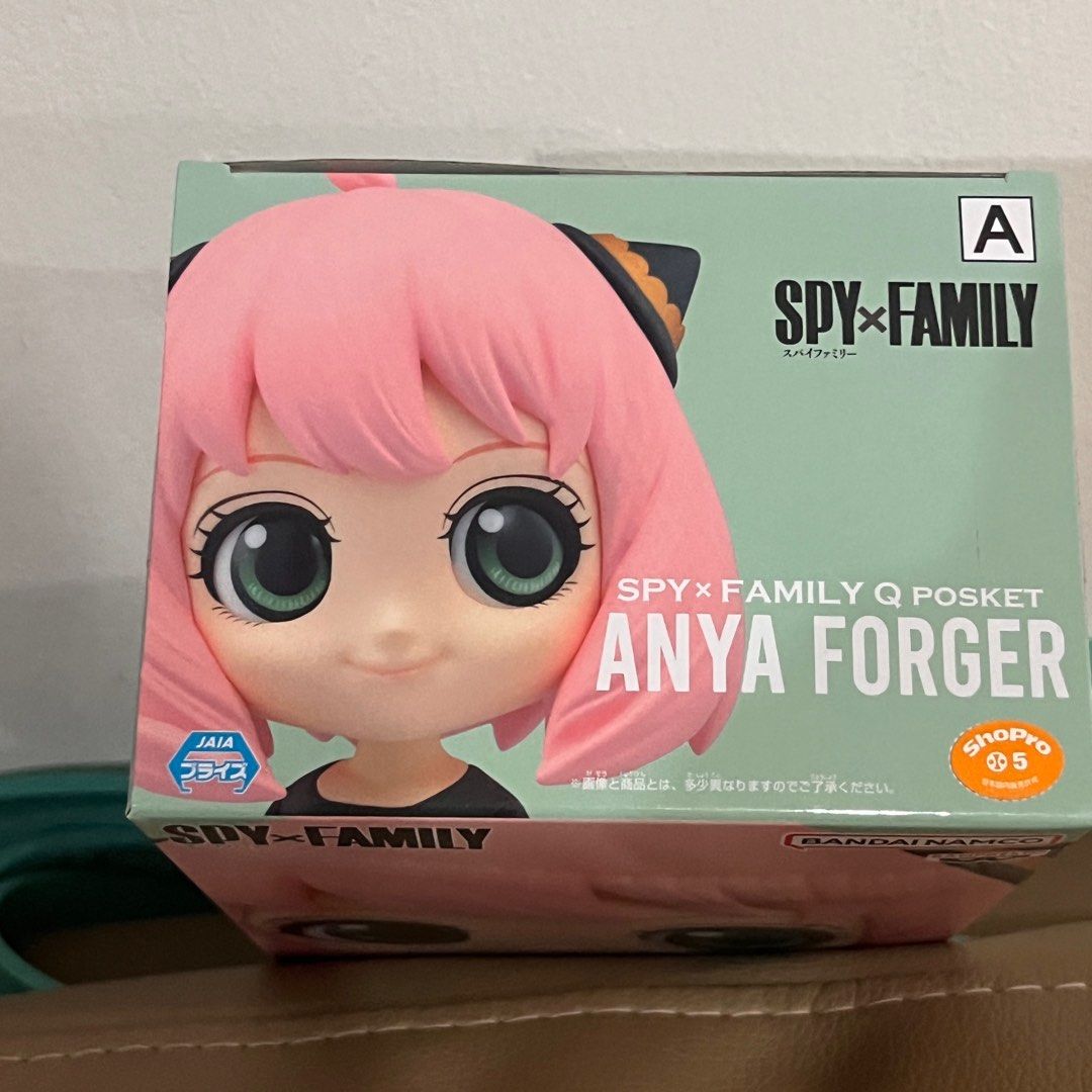 Spy x family qposket Anya Forger with stuffed toy chimera -san figure ...