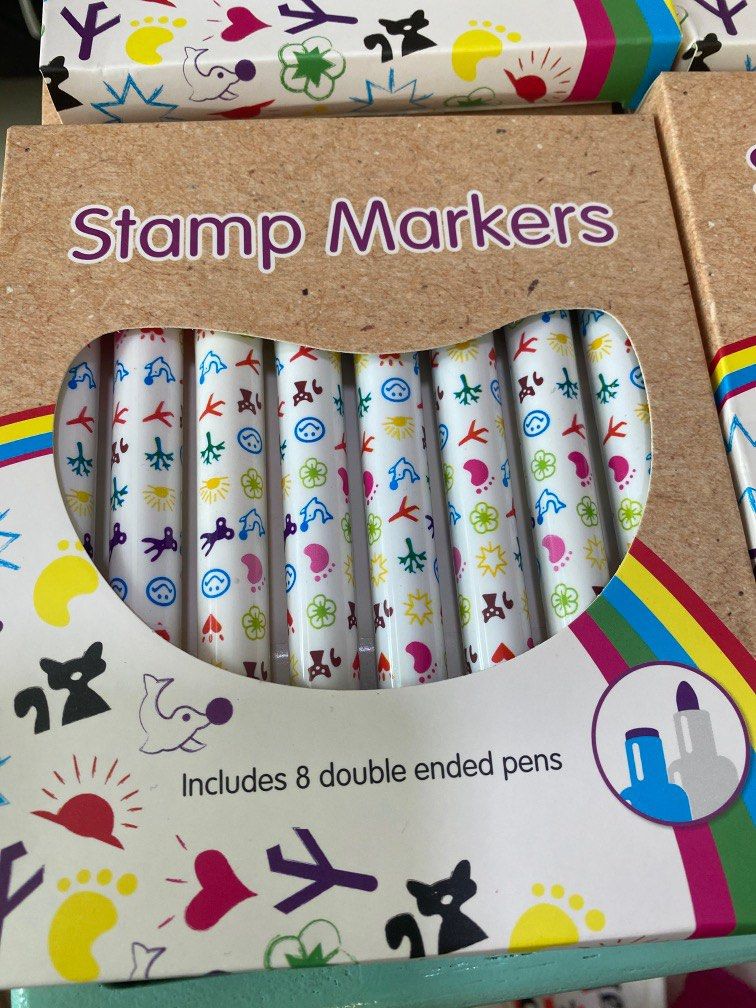 Stamp markers | Goodie bags, Hobbies & Toys, Stationery & Craft, Craft ...