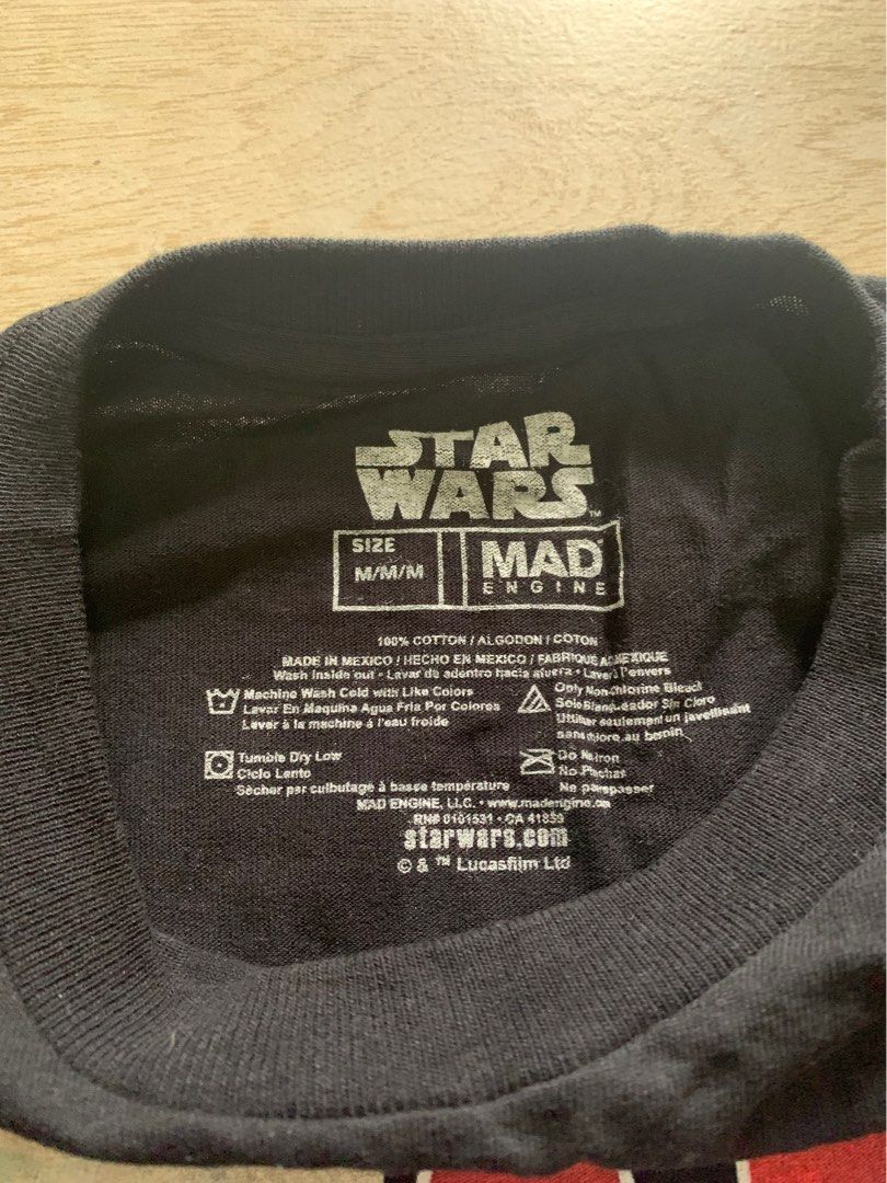 Star Wars by Mad Engine Authentic T-shirt, Men's Fashion, Tops & Sets ...