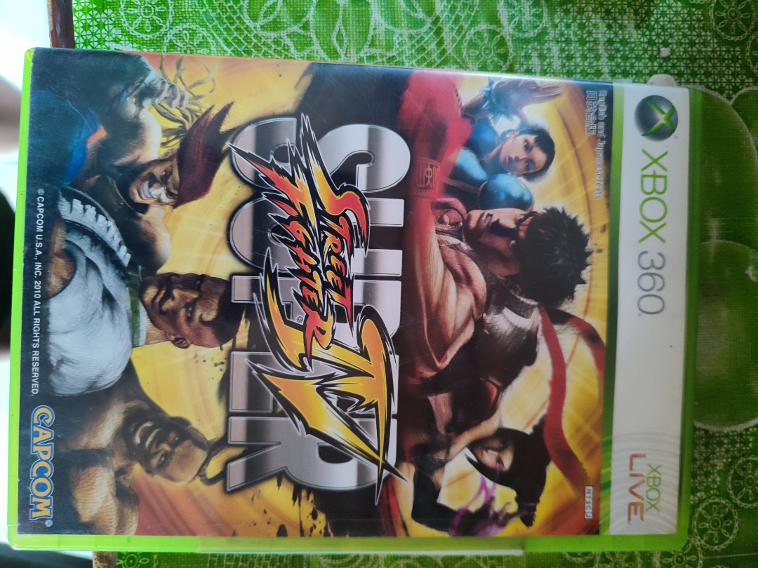 Street Fighter IV XBox 360, Video Gaming, Video Games, Xbox on Carousell