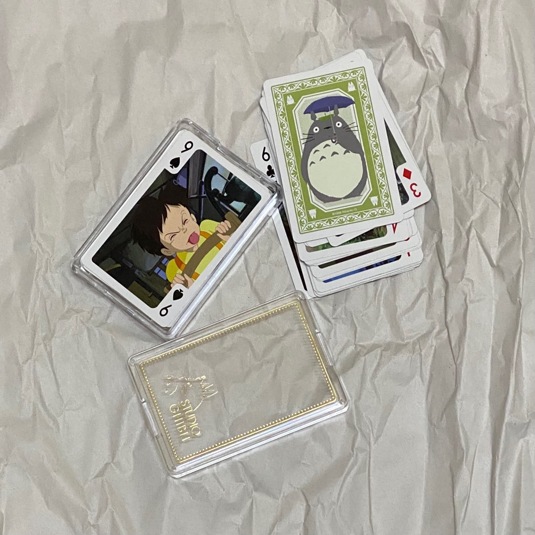 Studio Ghibli Totoro Cards, Hobbies & Toys, Toys & Games on Carousell