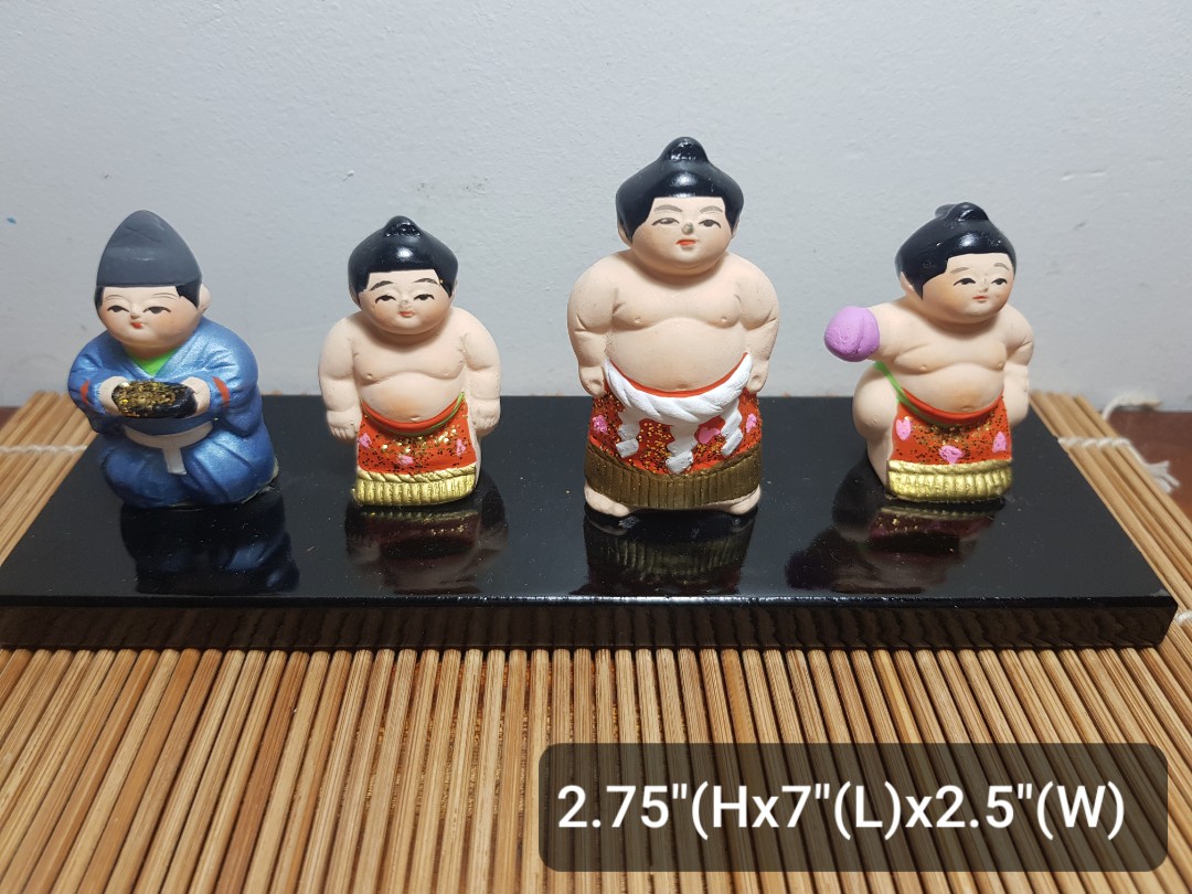 Sumo Wrestler Figurine on Carousell