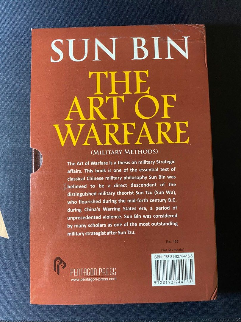 Sun Tzu and Sun Bin Art Of Warfare, Hobbies & Toys, Books & Magazines ...
