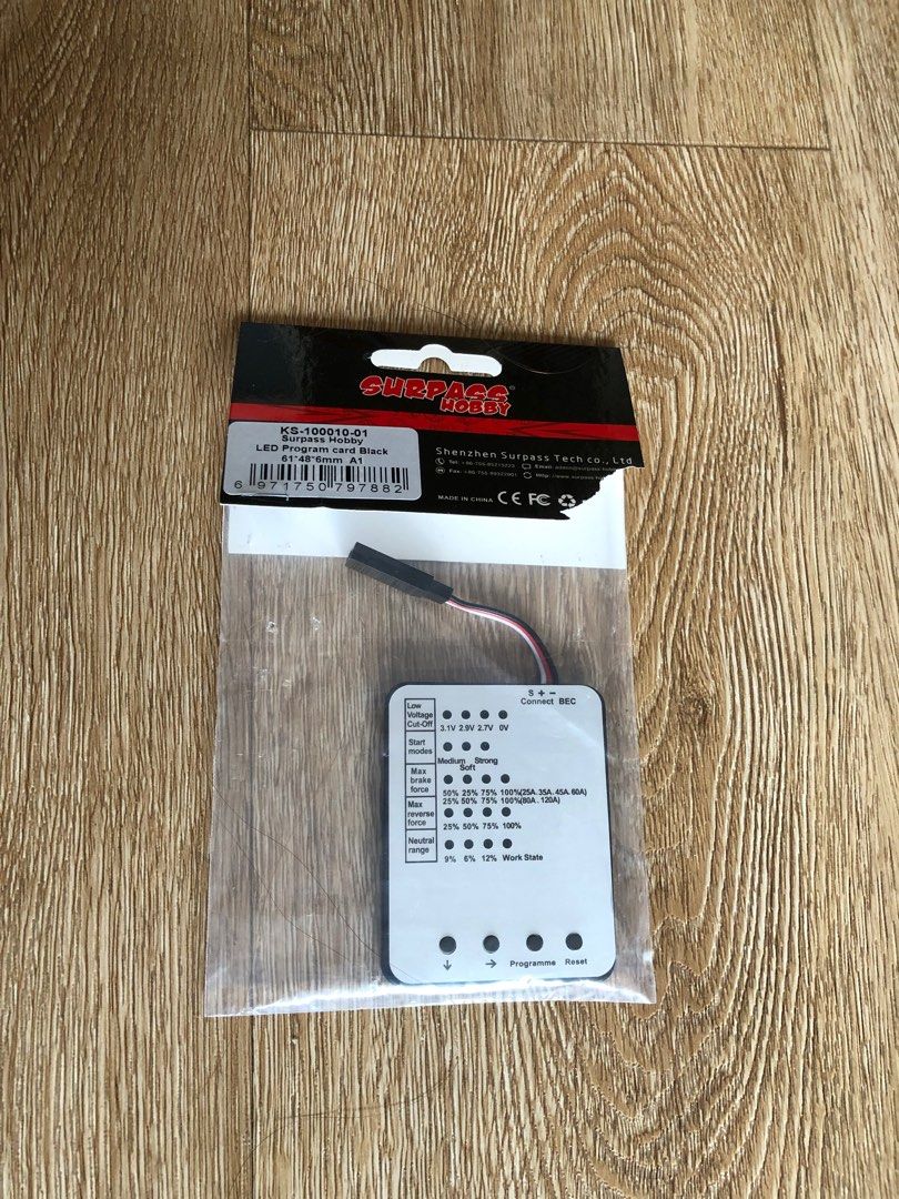 Surpass Led program card, Hobbies & Toys, Toys & Games on Carousell