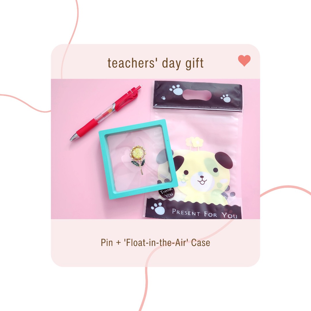 Teachers' Day Gift - Empowering Pin + Pen Gift Set, Hobbies & Toys ...