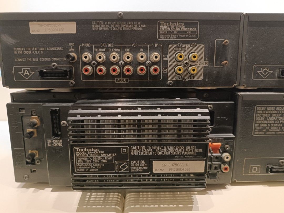 Technics mini compo music system SH-CH750 for sale, Audio, Soundbars ...