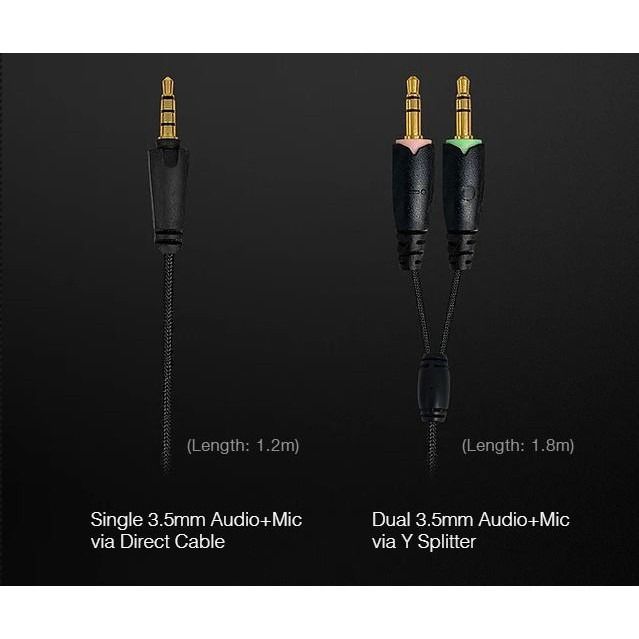 TECWARE Q2 GAMING HEADSET + MIC (OVER EAR), Audio, Headphones ...