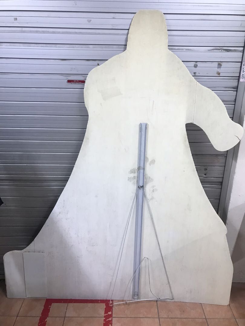 The Dark Knight Batman standee life size, Hobbies & Toys, Toys & Games ...