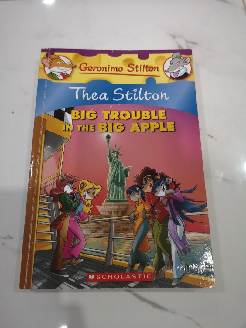 Thea stilton big trouble in the big apple, Hobbies & Toys, Books ...