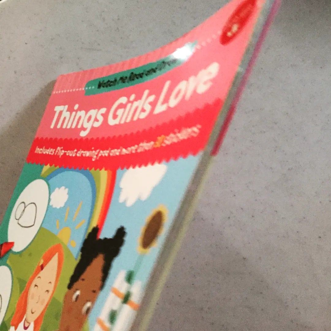 Things Girls Love - step-by-step drawing and storybook, Hobbies & Toys ...