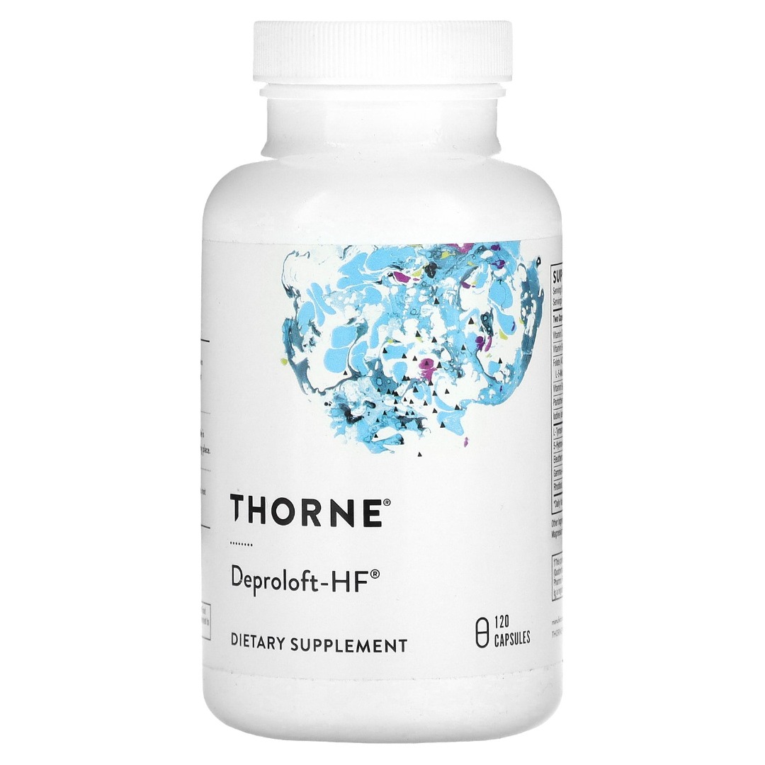 Thorne, Deproloft-HF, 120 Capsules, Health & Nutrition, Health ...