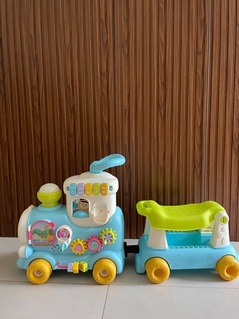 Top Tots 4 in 1 Learning Train Walker, Babies & Kids, Infant Playtime ...