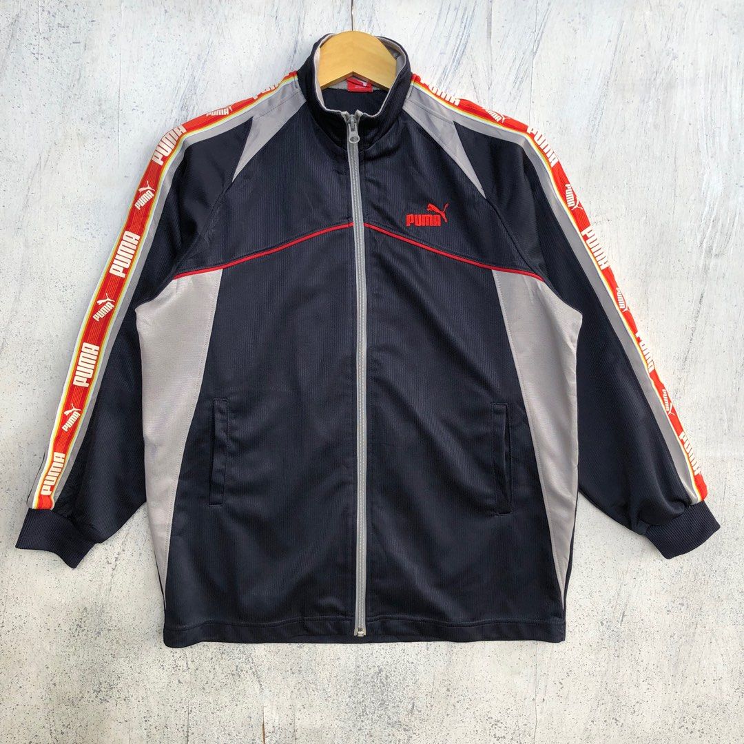 TRACKTOP PUMA VINTAGE SECOND ORIGINAL, Fesyen Pria, Pakaian , Baju ...