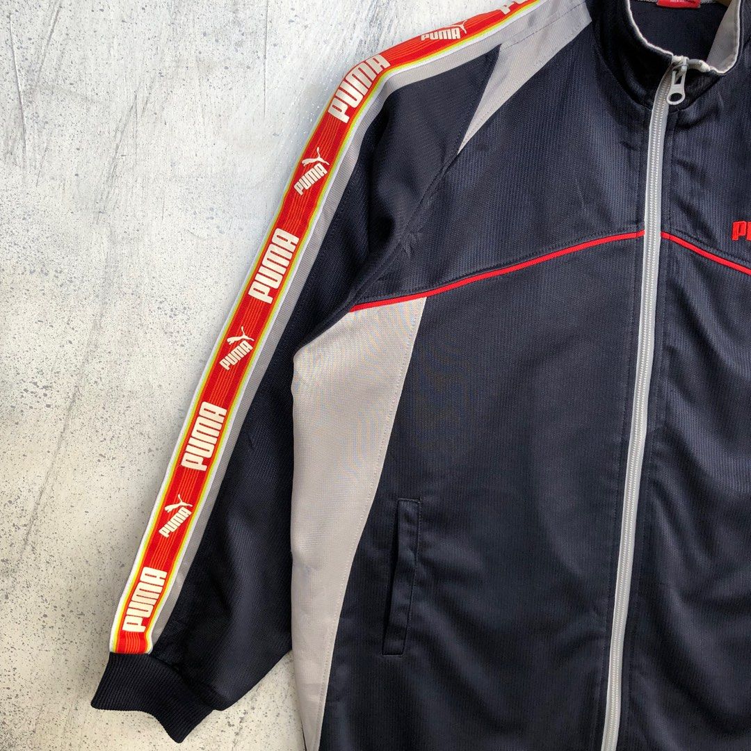 TRACKTOP PUMA VINTAGE SECOND ORIGINAL, Fesyen Pria, Pakaian , Baju ...