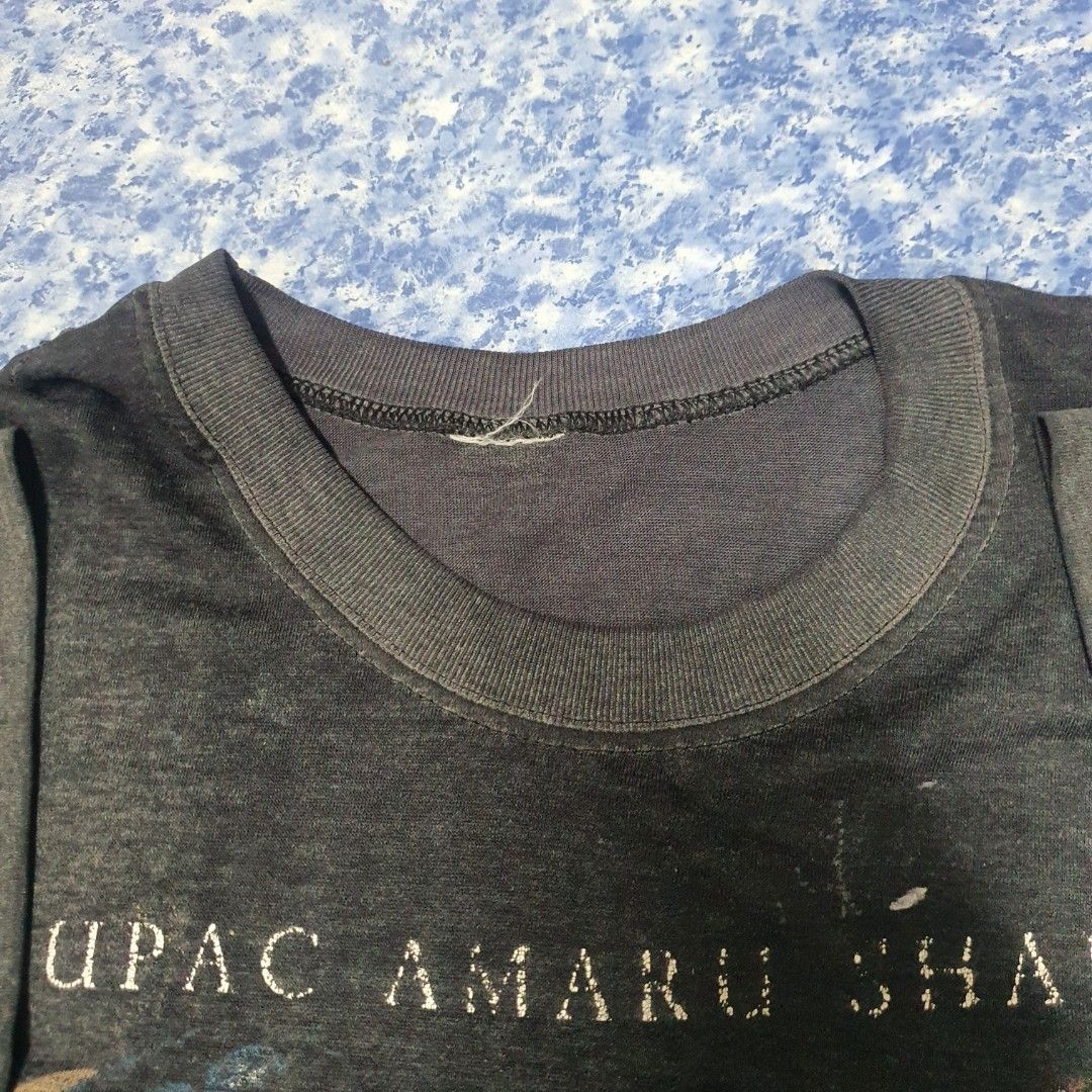Tupac amaru shakur, Men's Fashion, Tops & Sets, Tshirts & Polo Shirts on Carousell