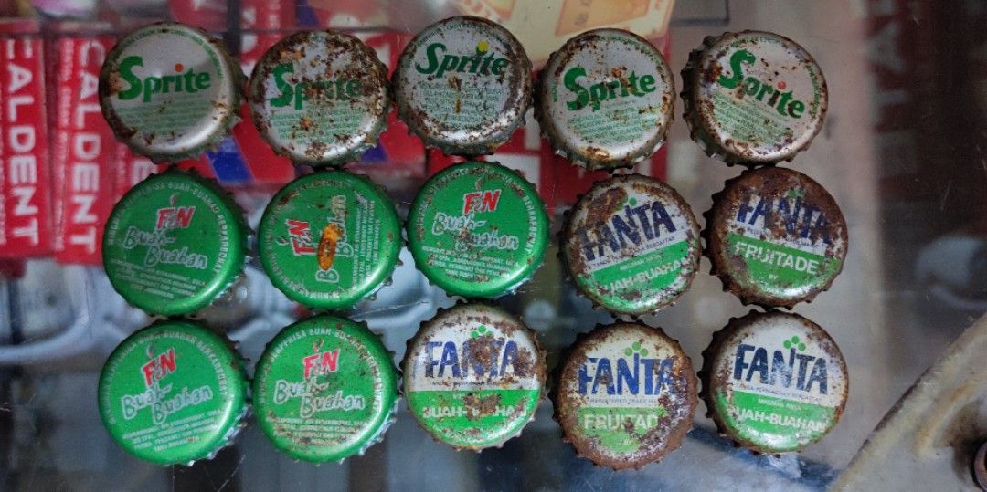 Tutup botol Sprite Fanta F&N, Hobbies & Toys, Collectibles ...