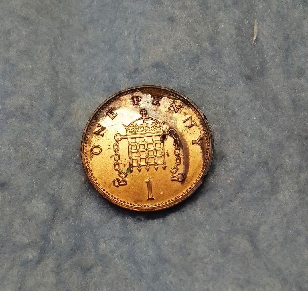UK 1994 1 PENNY QUEEN ELIZABETH # KM935a 12th Q. ELIZABETH DECIMAL ...