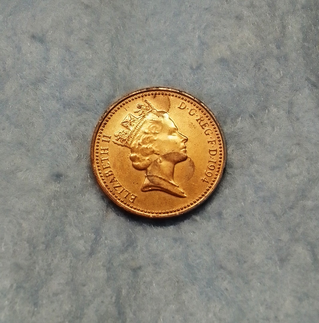 UK 1994 1 PENNY QUEEN ELIZABETH # KM935a 12th Q. ELIZABETH DECIMAL ...