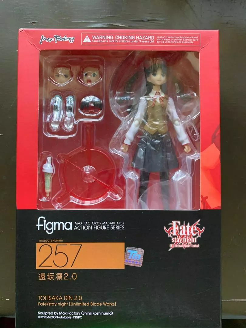 [Unopened] Figma 257: Fate/Stay Night - Tohsaka Rin 2.0, Hobbies & Toys ...
