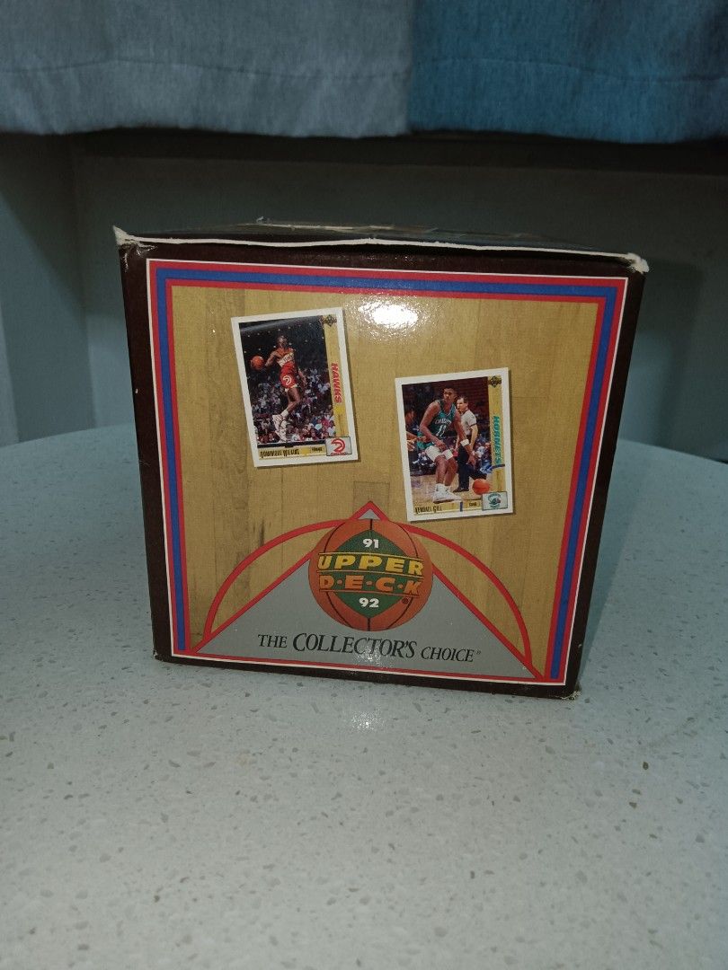 Upper Deck NBA Basketball 1991-1992 Edition JUMBO PACK BOX, Hobbies ...
