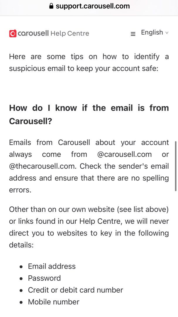 (URGENT) CAROUSELL SCAM ALERT - [Singapore] Police advisory on phishing ...