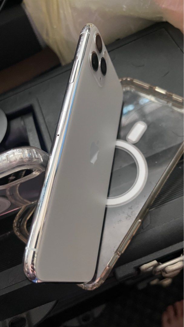 Used iPhone 11 Pro Max 512GB silver, Mobile Phones & Gadgets, Mobile ...
