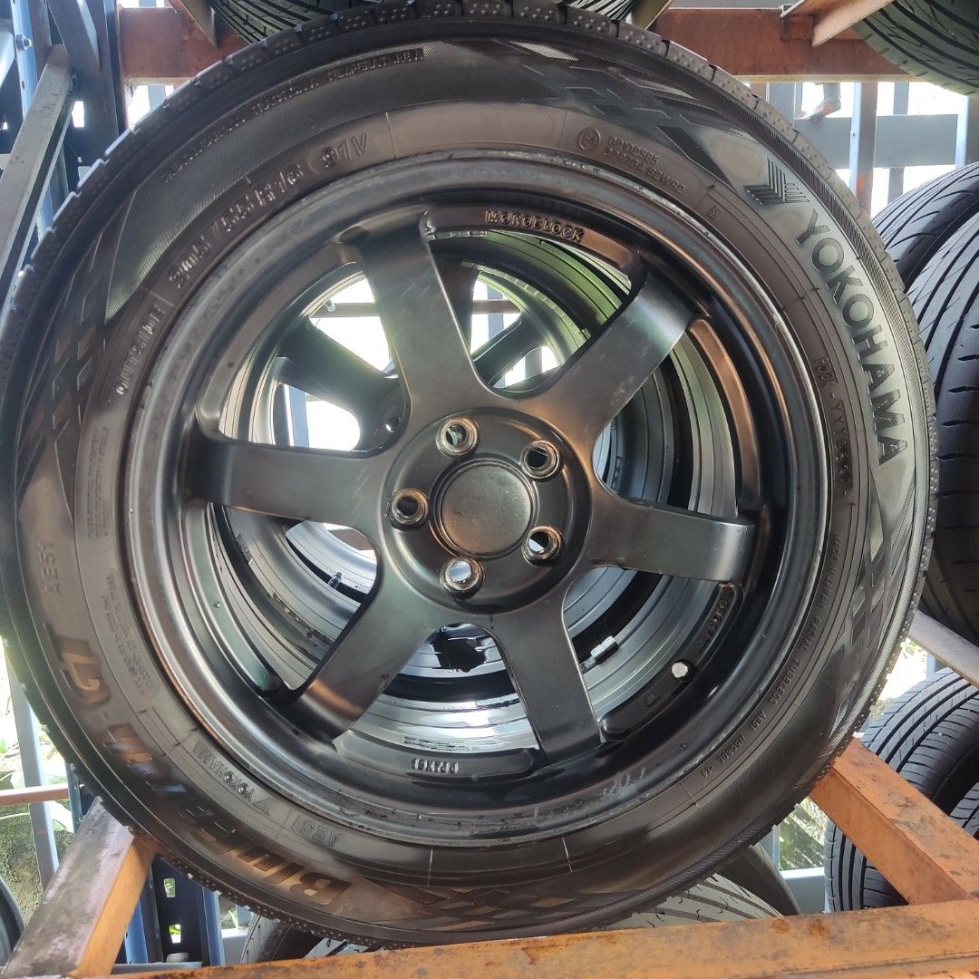 Used Sports Rims with tyres, Car Accessories, Tyres & Rims on Carousell