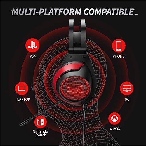 VANKYO CM7000 Pro Gaming Headset PS4 headset, Audio, Headphones ...