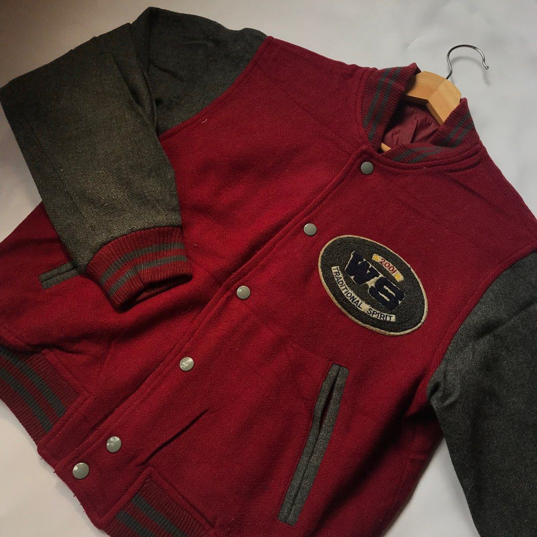 Varsity Jacket, Men's Fashion, Coats, Jackets and Outerwear on Carousell
