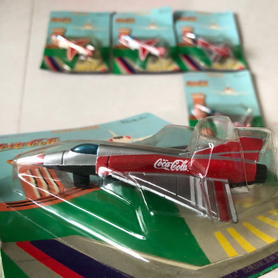 Vintage Coca Cola Collection Airplane toy models, Hobbies & Toys ...