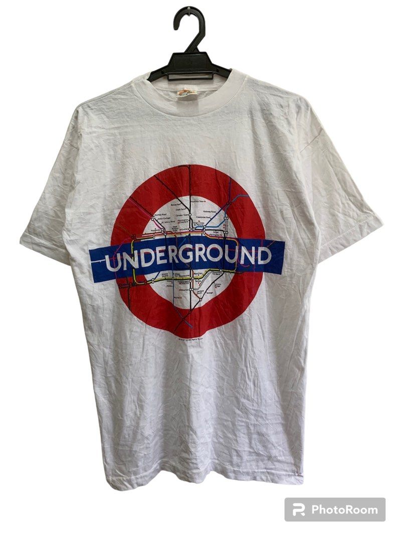 Vintage underground, Men's Fashion, Tops & Sets, Tshirts & Polo Shirts on Carousell