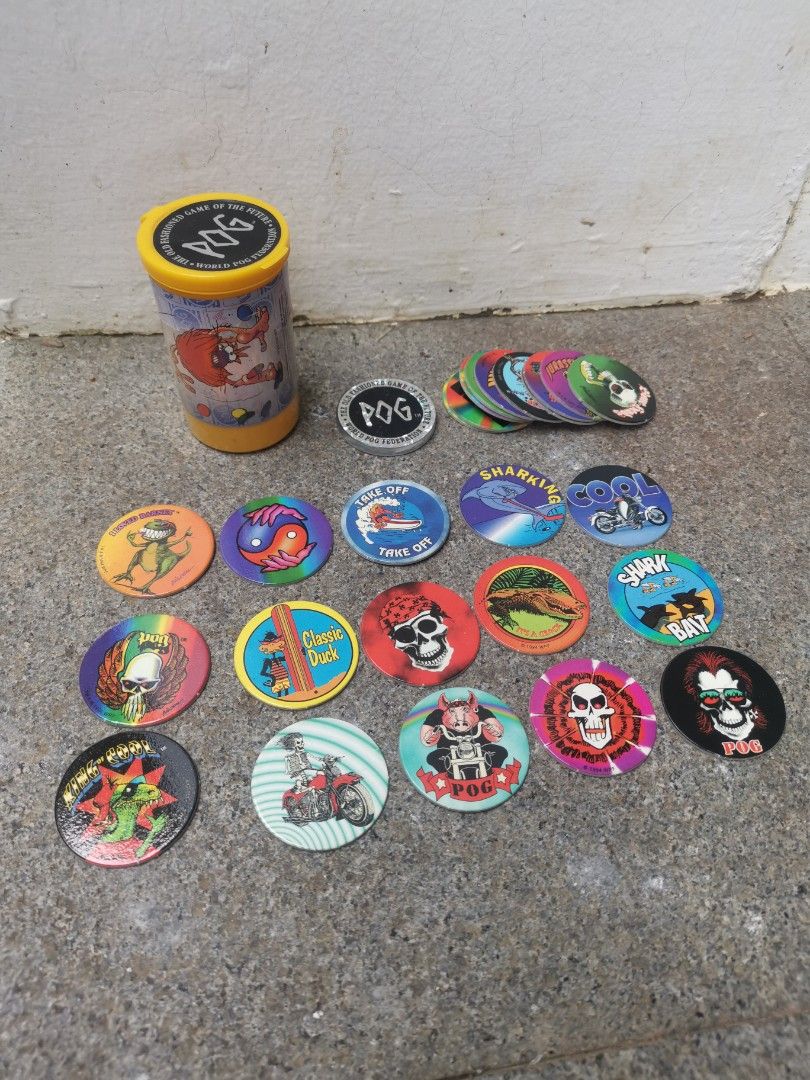 Vintage USA POGS year 1994 on Carousell