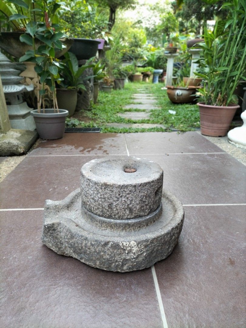 Vintages Traditional Stone Grinding Mill-FVun500d823, Hobbies & Toys ...