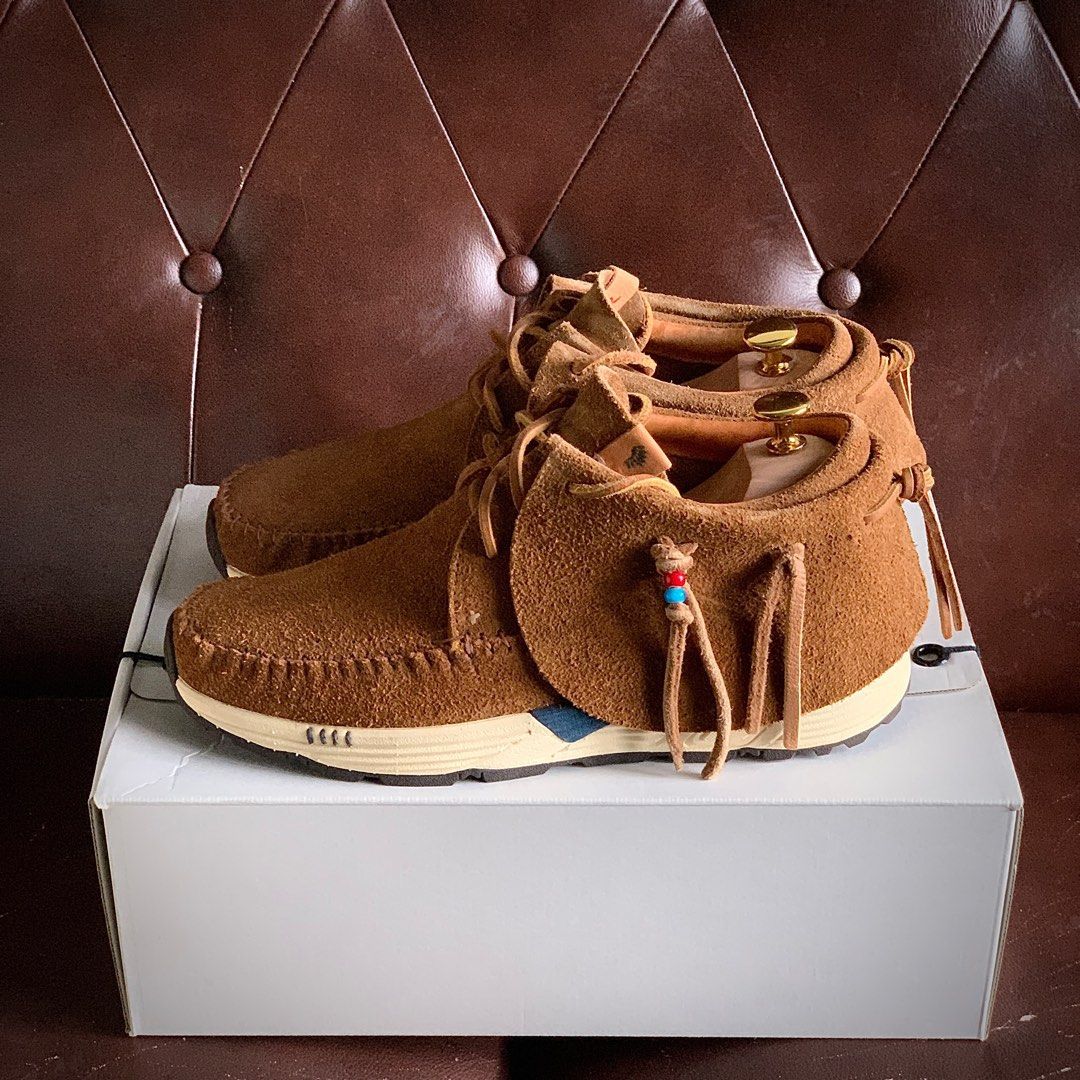 Visvim FBT Prime Brown US9, 名牌, 鞋及波鞋 - Carousell