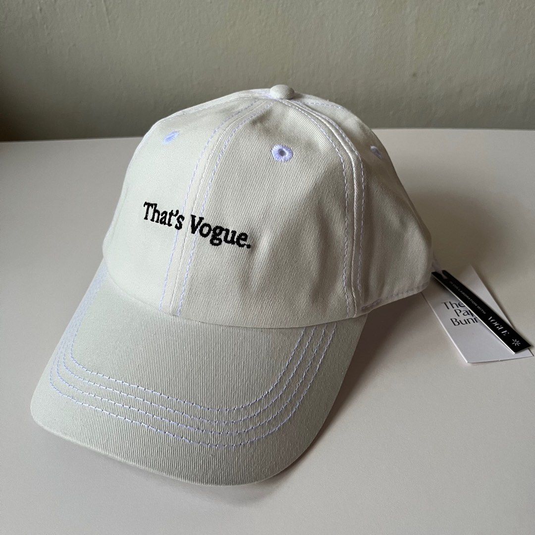 Vogue x Paper Bunny Cap, Men's Fashion, Watches & Accessories, Caps ...