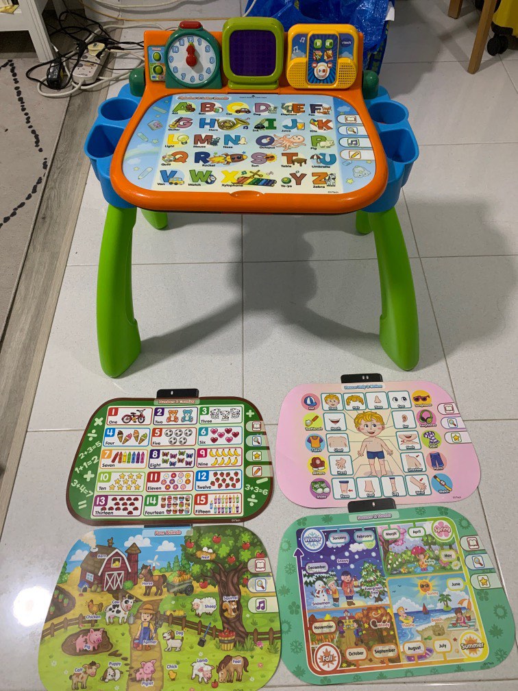 Vtech activity table, Hobbies & Toys, Toys & Games on Carousell