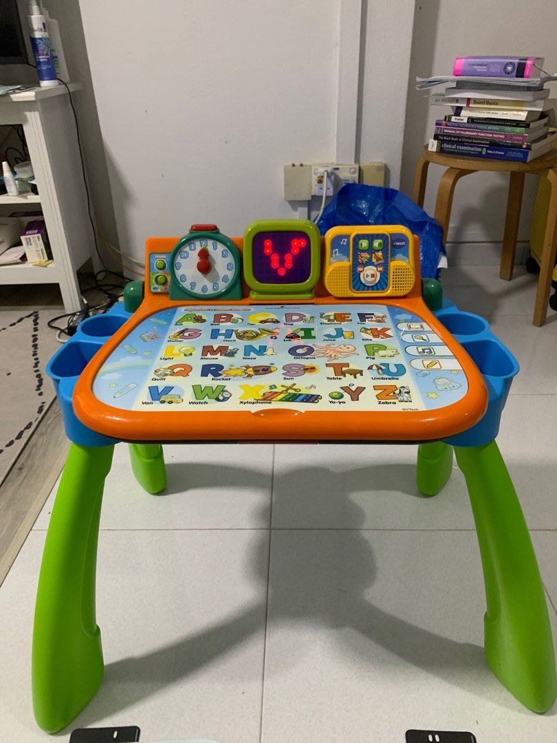 Vtech activity table, Hobbies & Toys, Toys & Games on Carousell