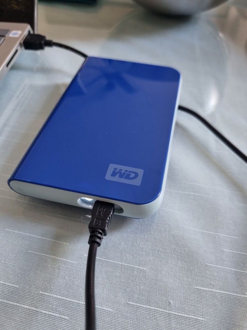 WD My passport external HDD 300GB, Computers & Tech, Parts & Accessories, Hard Disks ...