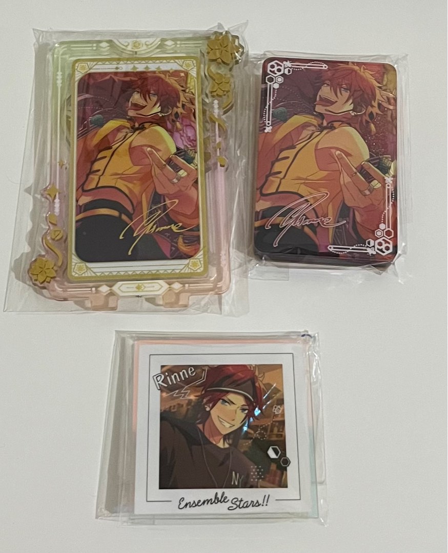 [wts] ensemble stars enstars rinne amagi acrylic stands keychain set on ...