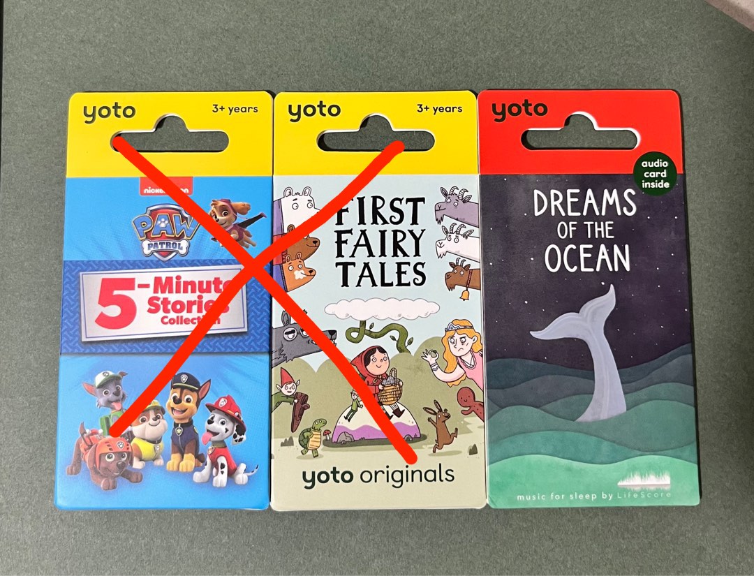 Yoto cards, Hobbies & Toys, Toys & Games on Carousell