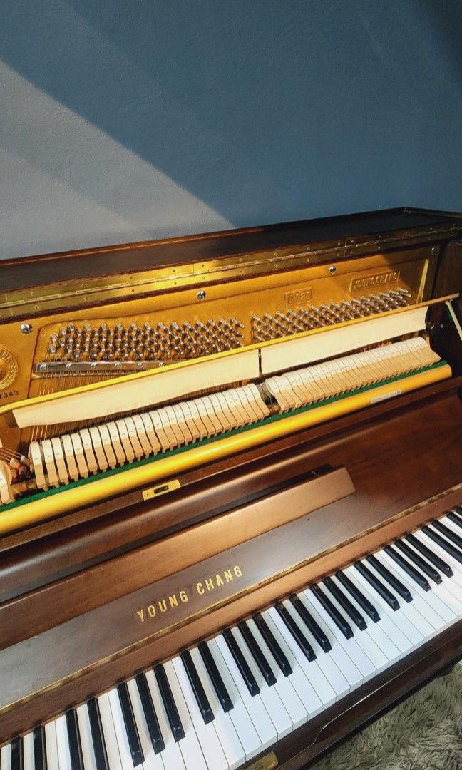 YOUNG CHANG U121 UPRIGHT PIANO on Carousell