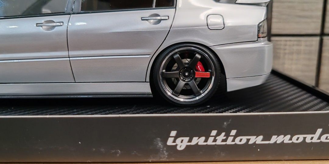 1/18 Ignition Model Mitsubishi Lancer Evolution IX CT9A (Silver) # ...