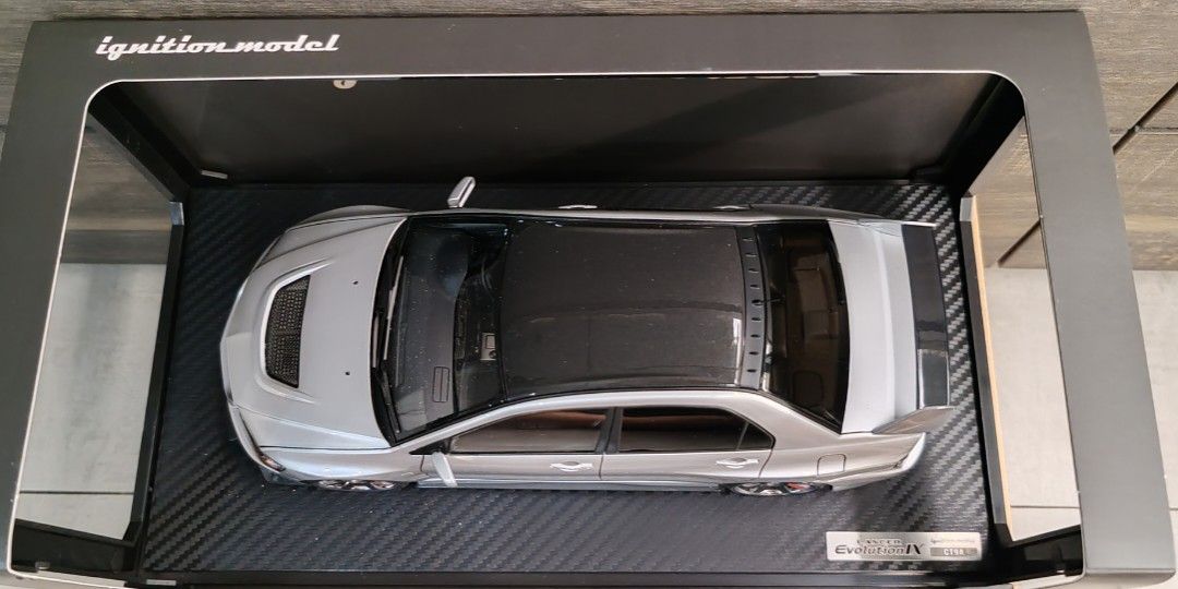 1/18 Ignition Model Mitsubishi Lancer Evolution IX CT9A (Silver) # ...