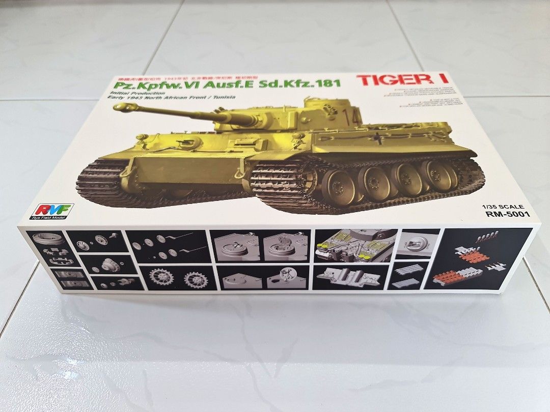 1/35 #RM-5001 RFM German Heavy Tank PzKpfw VI Ausf E SdKfz 181 Tiger 1 ...