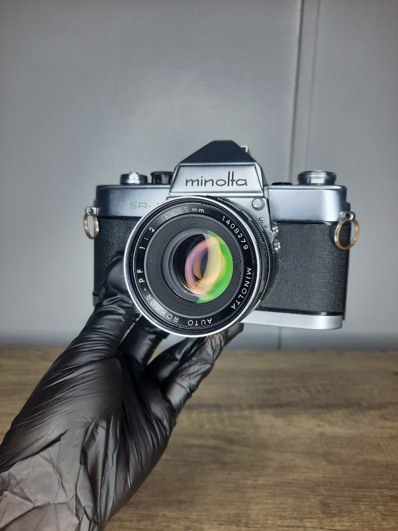 1962 Minolta SR-1 with Auto Rokkor 55mm f2 Lens, Photography, Cameras ...