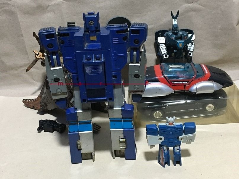 1974-83 RARE vintage Soundwave radio tape g1 transformers Gobots popy ...