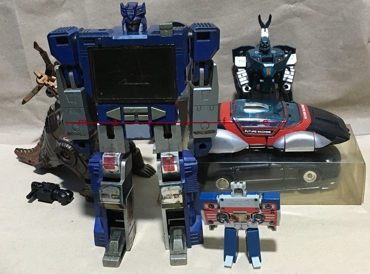 1974-83 RARE vintage Soundwave radio tape g1 transformers Gobots popy ...